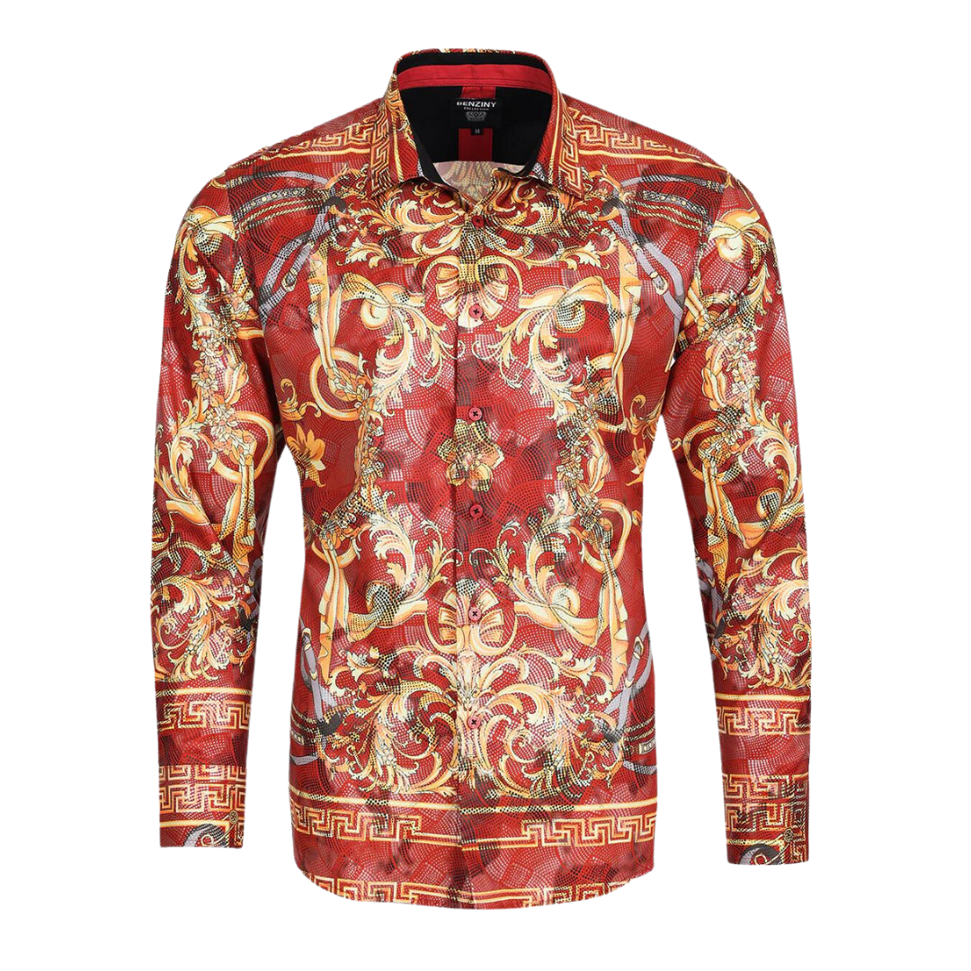 PREMIERE SHIRTS: BURGUNDY RED JEWEL - Walmart.com