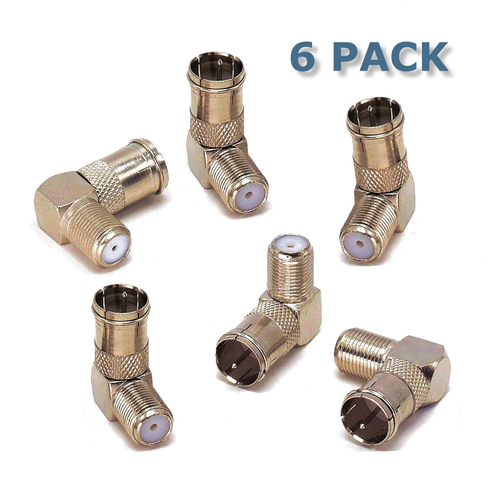 PREMISA™ PUSH-ON ADAPTER FEMALE F THREADED 90° TO MALE F PUSH-ON ...