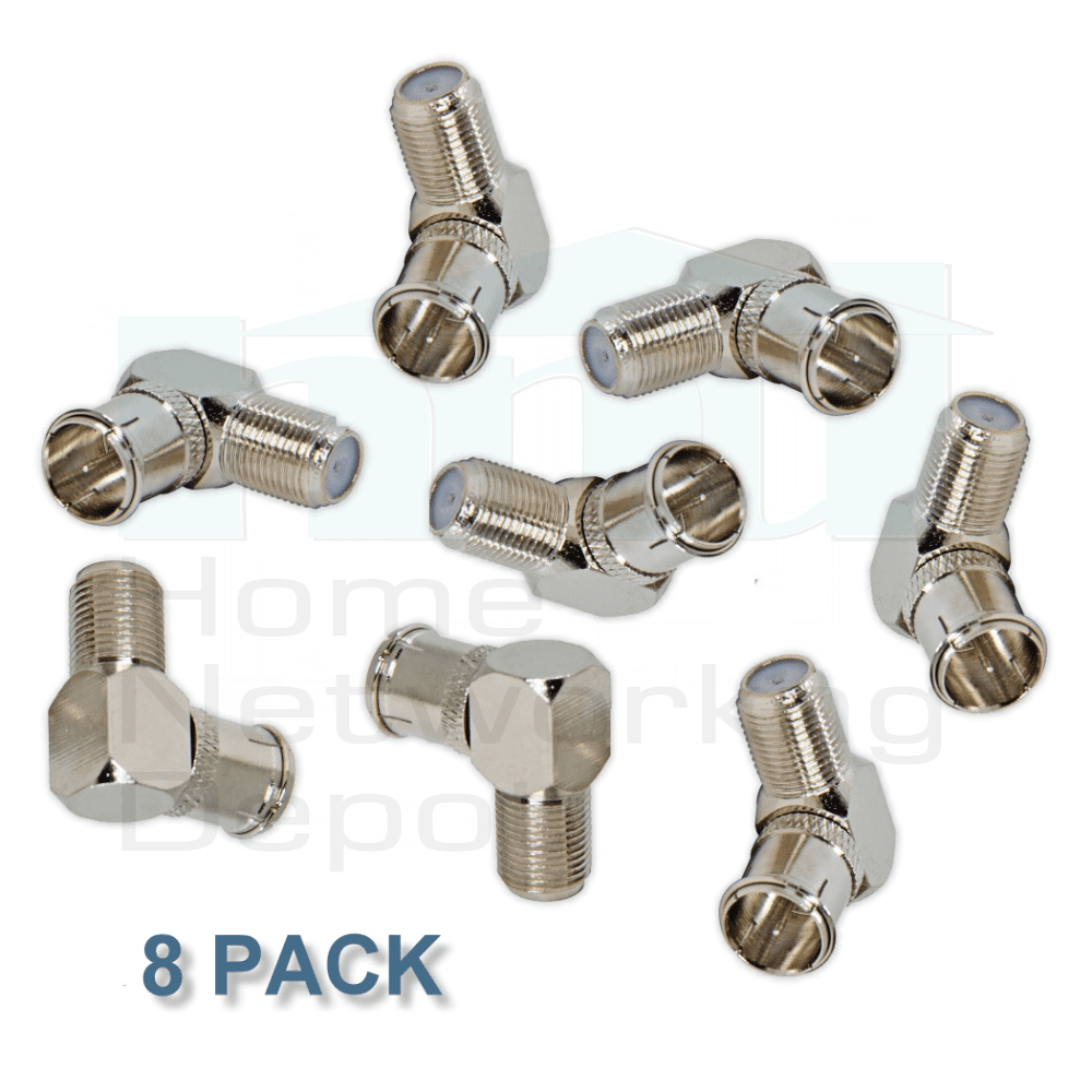 PREMISA™ PUSH-ON ADAPTER FEMALE F THREADED 90° TO MALE F PUSH-ON ...