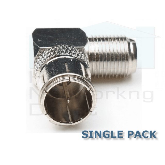 PREMISA™ PUSH-ON ADAPTER FEMALE F THREADED 90° TO MALE F PUSH-ON ...