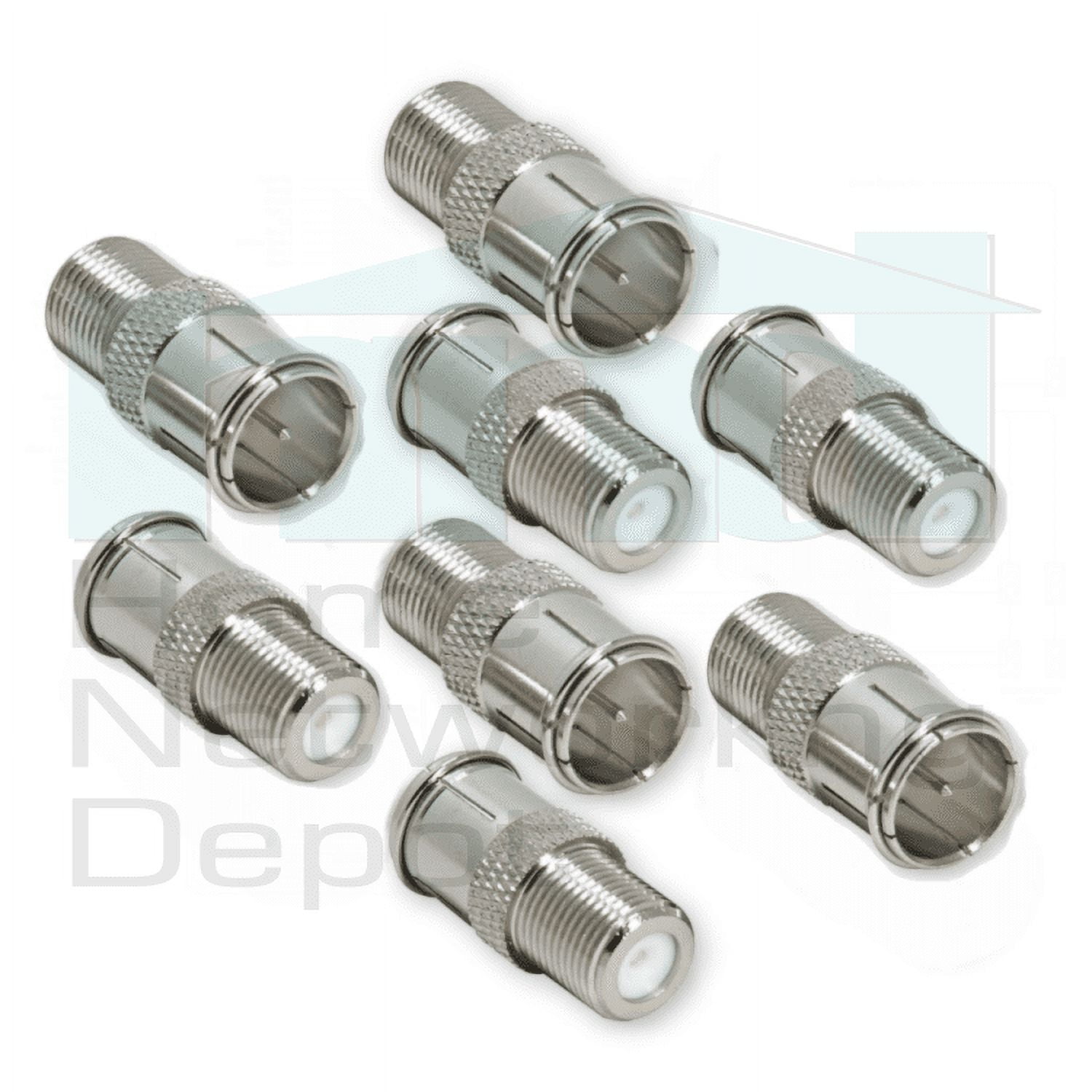 PREMISA™ PUSH-ON ADAPTER FEMALE F THREADED TO MALE F PUSH-ON CONNECTOR ...