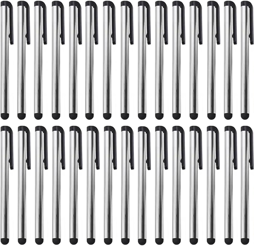 PREMIUM 30 Pack Stylus Compatible with HTC Wildfire X Short Slim Touch ...