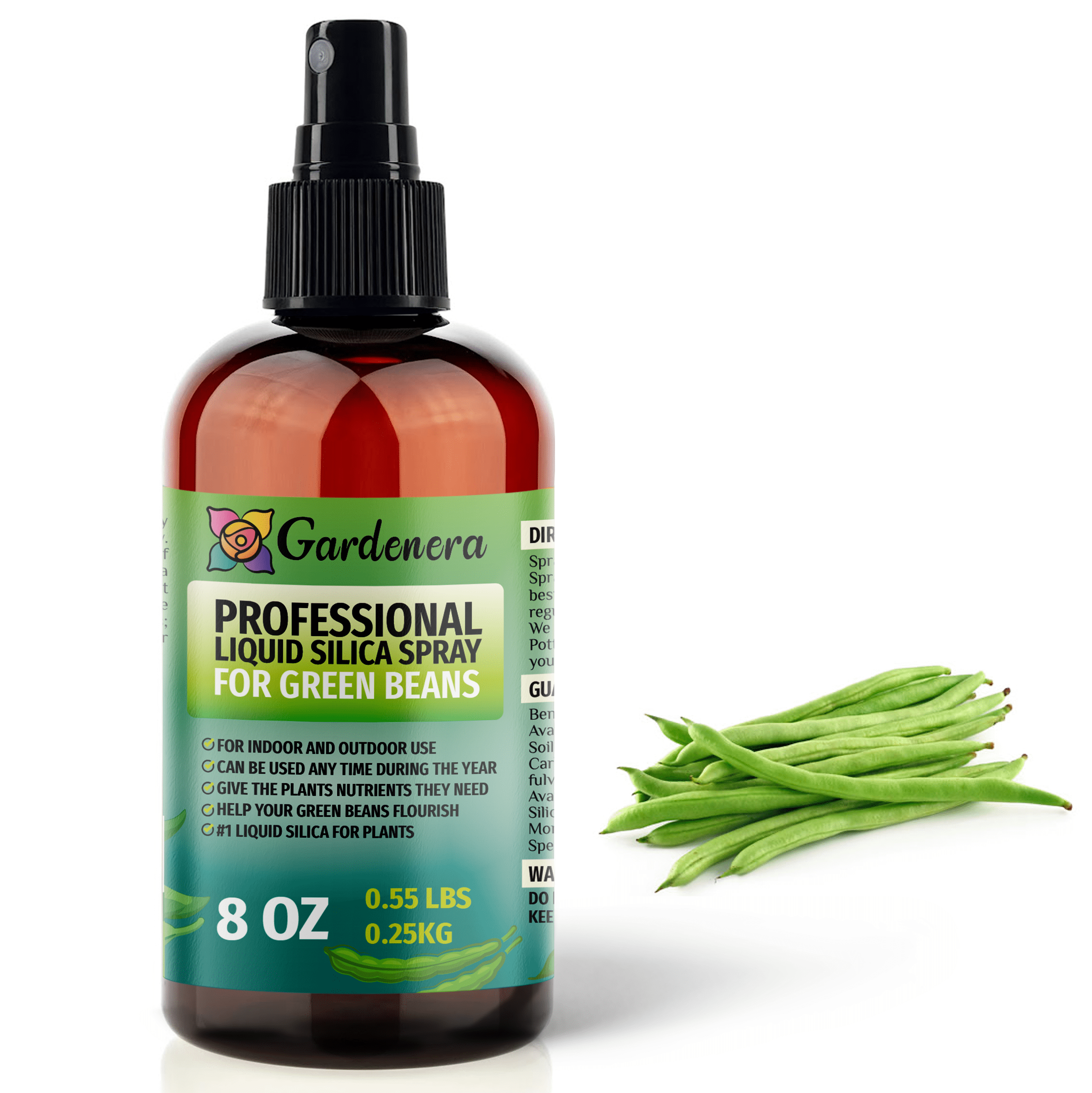 ⭐ PREMIUM Bioavailable Silica Fertilizer for Green Beans – 8oz – Ideal ...
