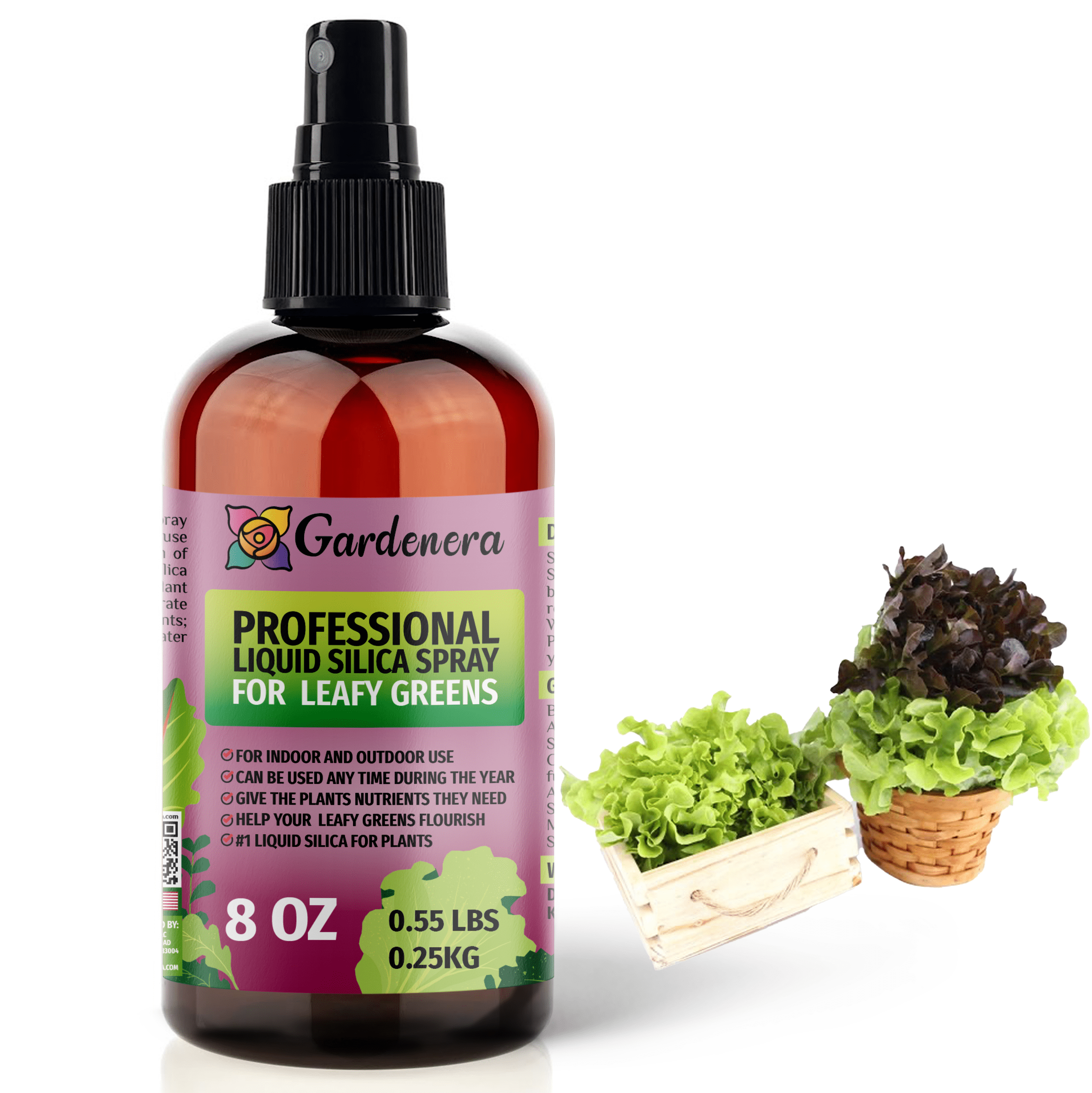 ⭐ PREMIUM Bioavailable Silica Fertilizer for Leafy Greens – 8oz – Ideal ...