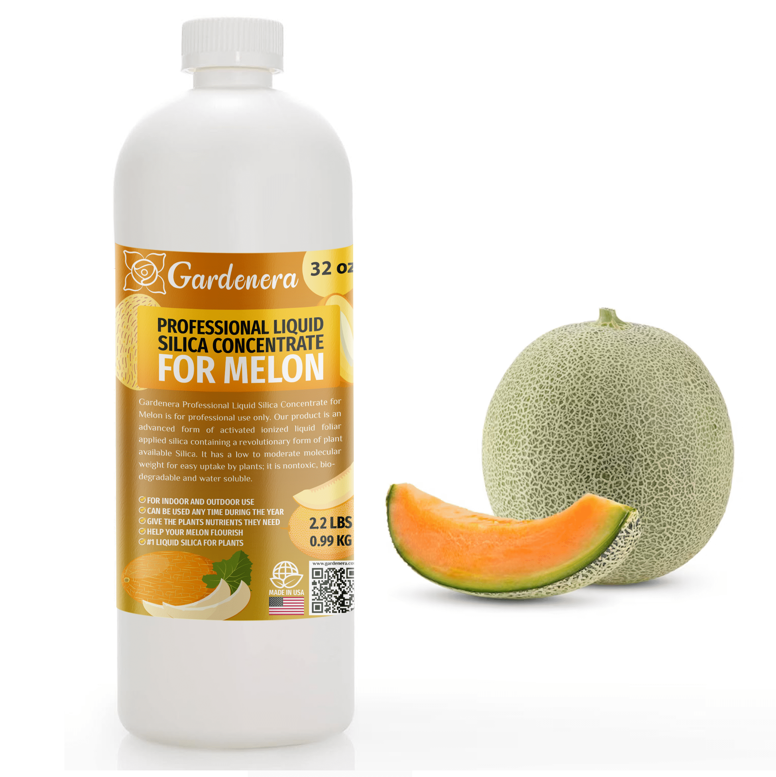 ⭐ PREMIUM Bioavailable Silica Fertilizer for Melon – 32oz – Ideal for ...