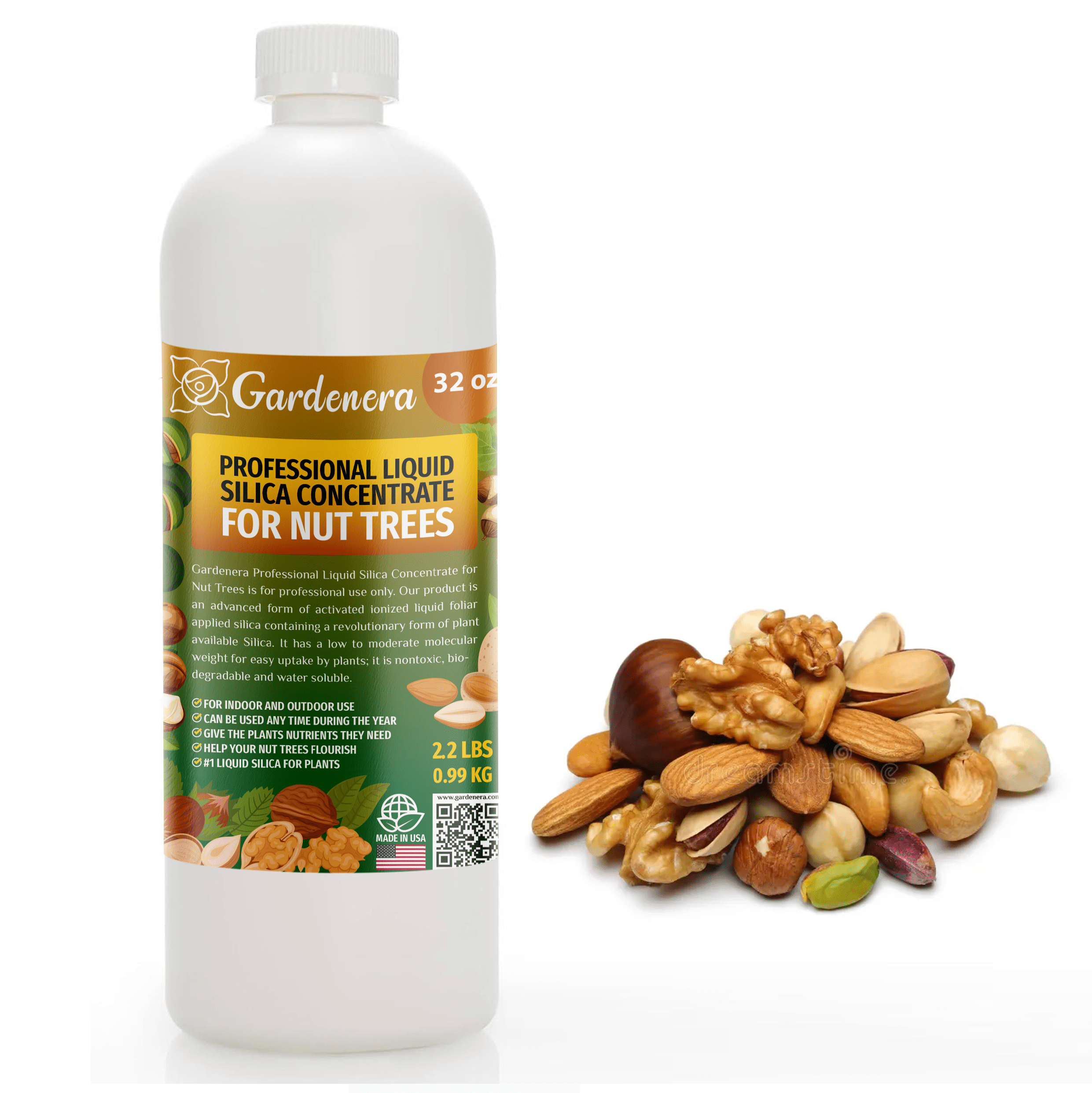 ⭐ PREMIUM Bioavailable Silica Fertilizer for Nut Trees – 32oz – Ideal ...