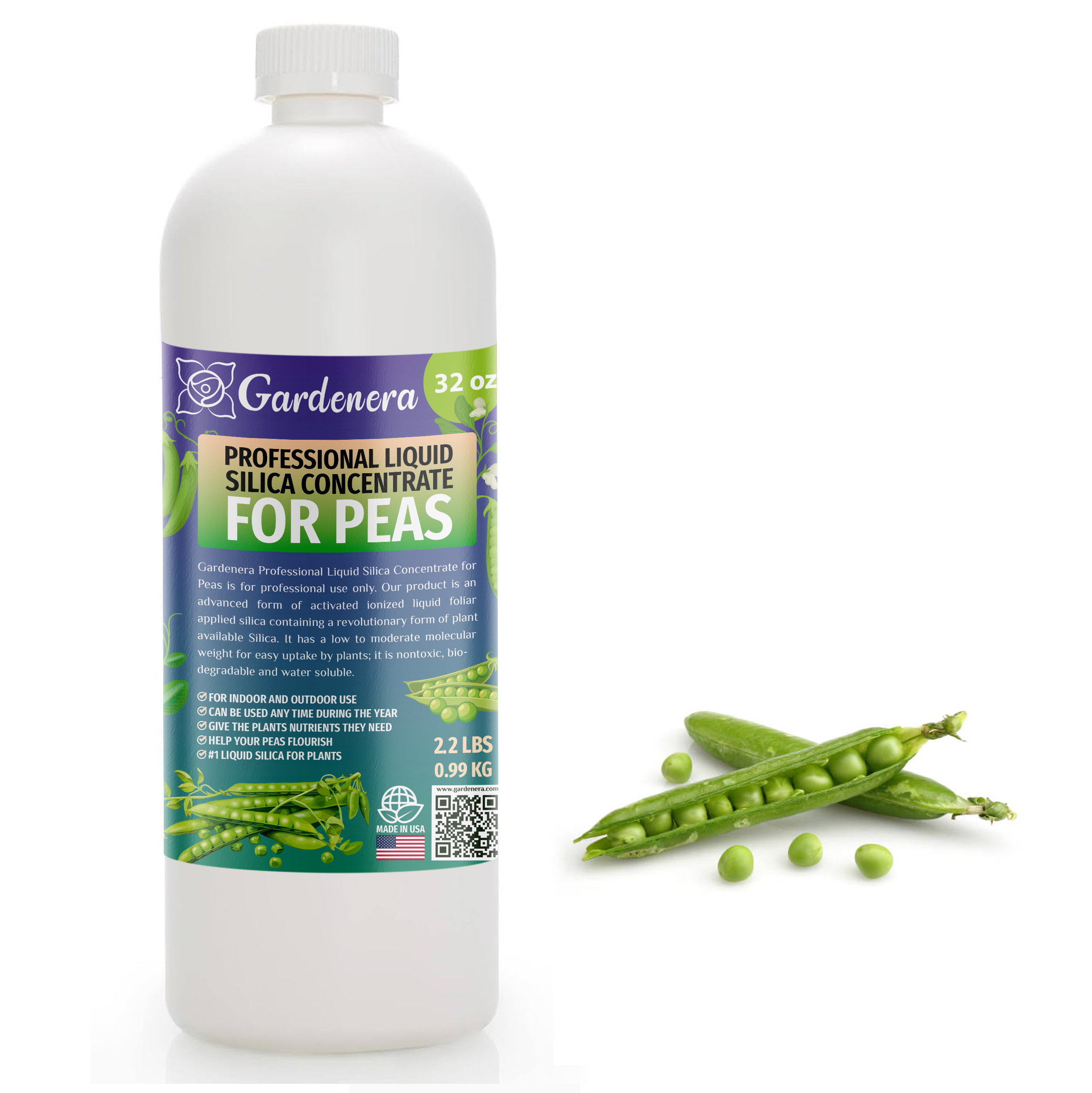 ⭐ PREMIUM Bioavailable Silica Fertilizer for Peas – 32oz – Ideal for ...