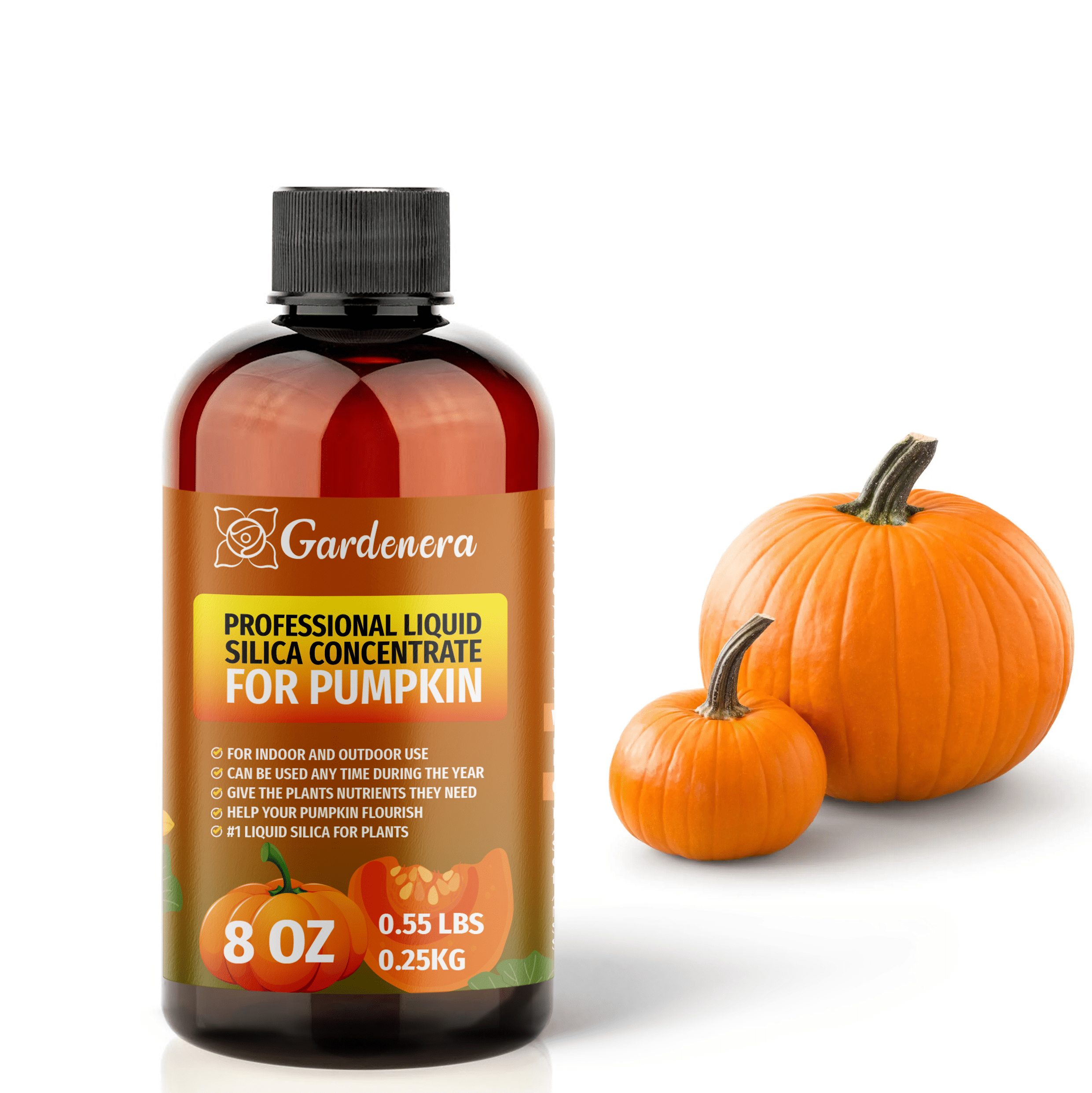 ⭐ PREMIUM Bioavailable Silica Fertilizer for Pumpkin – 8oz – Ideal for ...