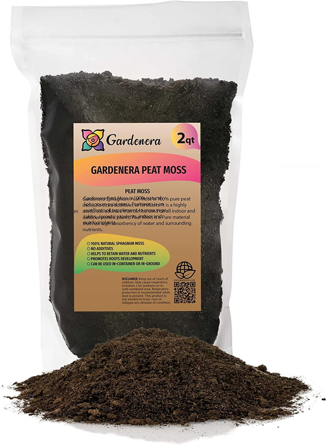 LOVA Premium Natural Sphagnum Peat Moss - Organic Soil for Gardening ...
