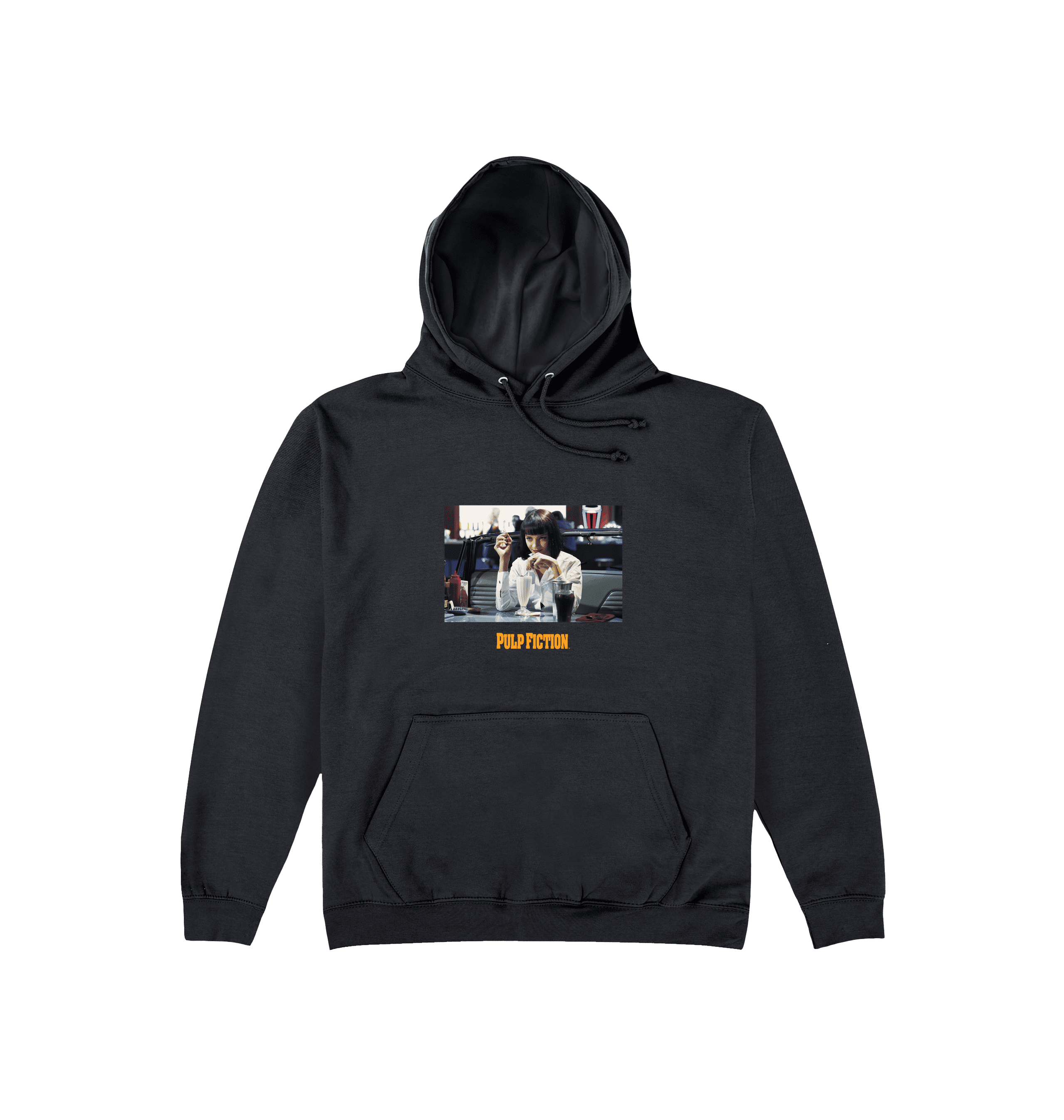 Officially Licensed Pulp Fiction Mia Wallace Unisex Hoodie - Walmart.com
