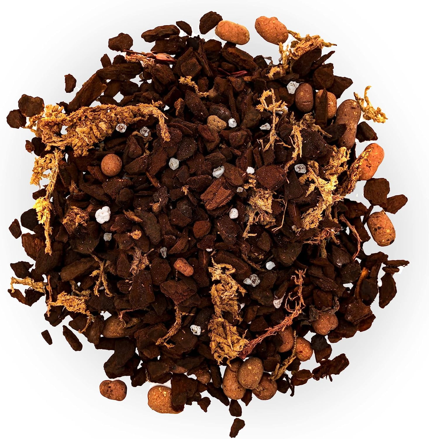 ⭐ PREMIUM Orchid Mix | Fern + New Zealand Pine Bark + Sphagnum Moss ...