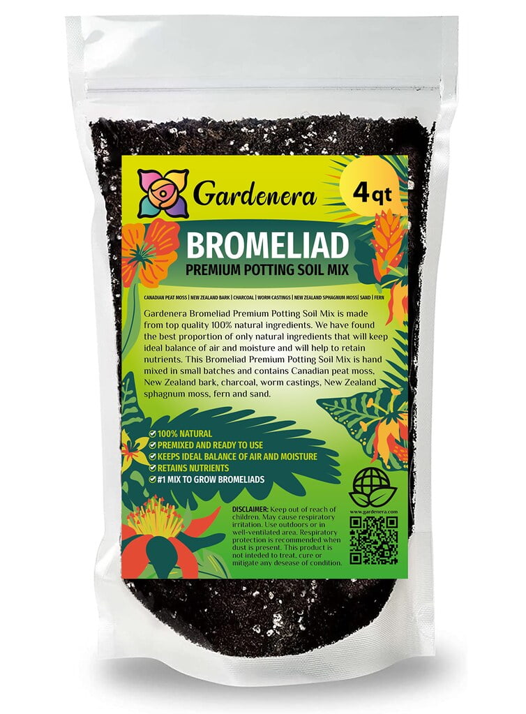 ⭐ PREMIUM Organic Bromeliad Mix by Gardenera - Elevate Your Plant Care ...