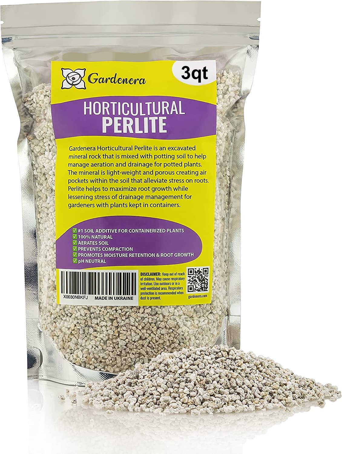 ⭐ PREMIUM Organic Perlite - (MADE IN UKRAINE 🇺🇦) Medium/Fine Grade ...
