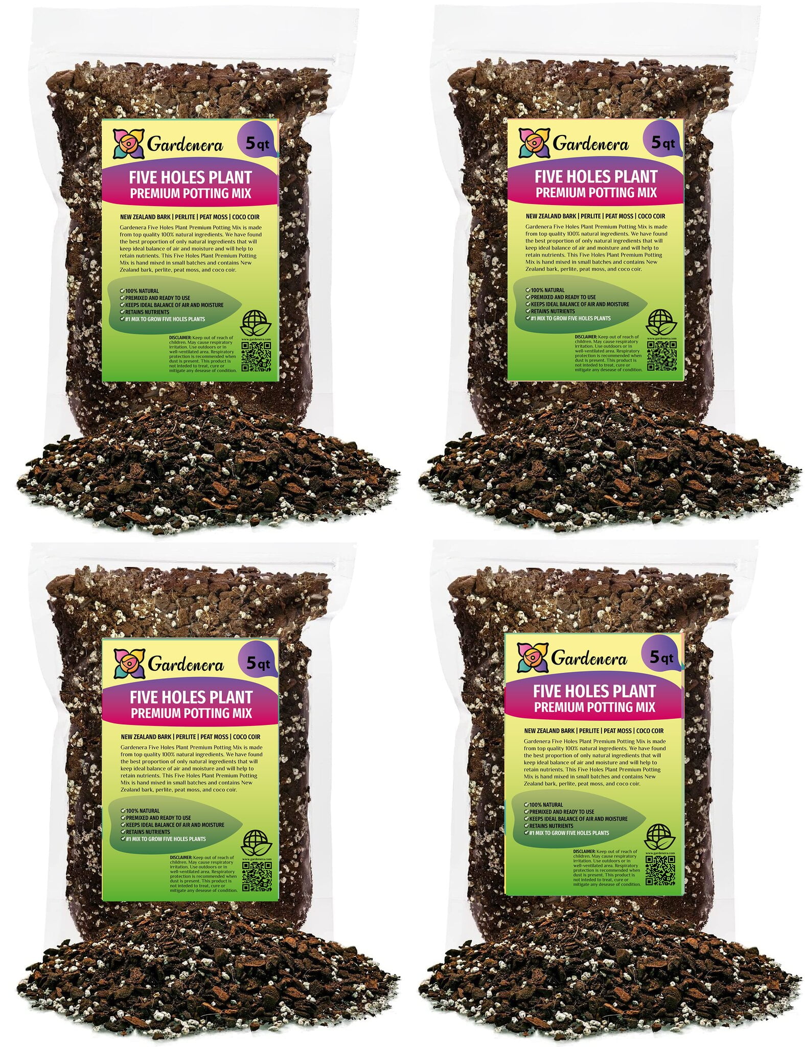 ⭐ PREMIUM Organic Soil Mix for Five Holes Monstera - Trusted by Experts ...
