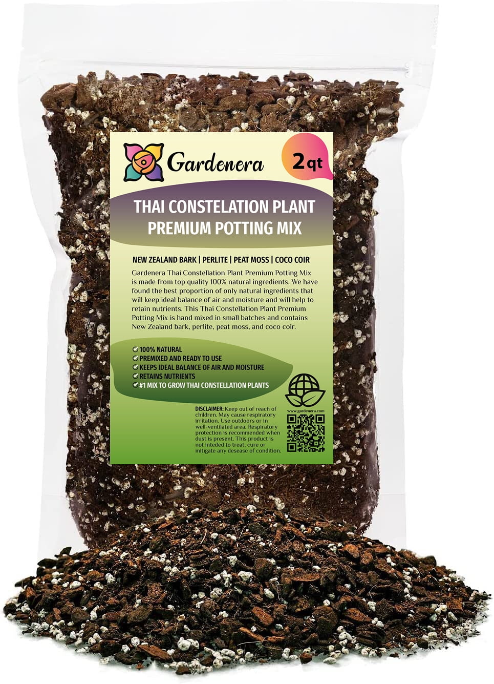 ⭐ PREMIUM Thai Constellation Monstera Soil Mix - Expertly Formulated ...