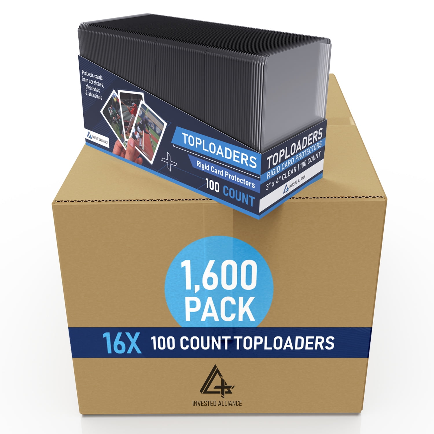 Premium 20PT Top Loaders for Cards | Hard Card Sleeves. Baseball Card ...