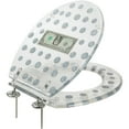 PREMIUS Polyresin Dollar Bill & Coins Money Toilet Seat, Clear ...