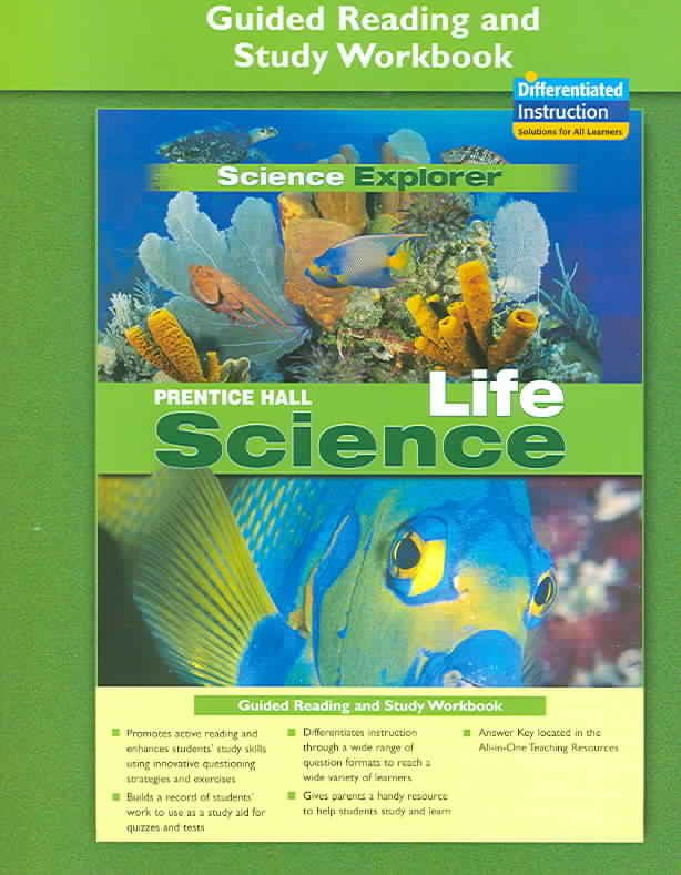 Prentice Hall Science Explorer Life Science Guided Reading and Study ...