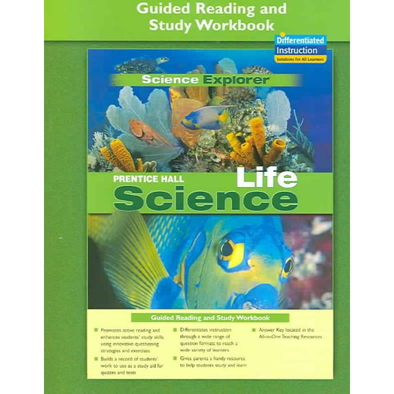 Prentice Hall Science Explorer Life Science Guided Reading and Study ...