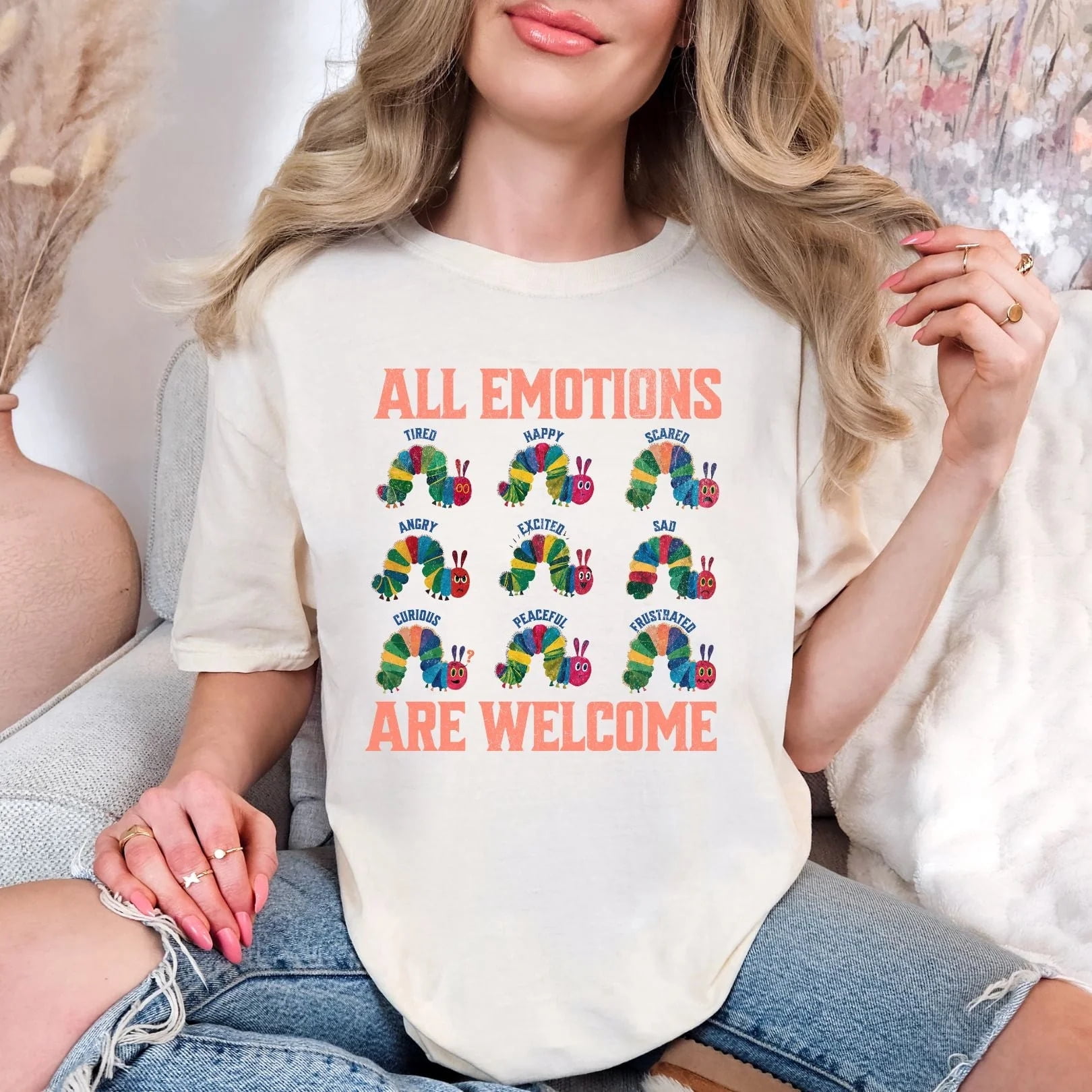 PREORDER: All Emotions are Welcome Graphic Tee - Walmart.com