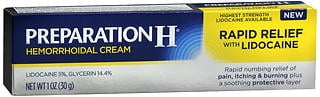 PREPARATION H Rapid Relief with Lidocaine Hemorrhoid Symptom Treatment ...