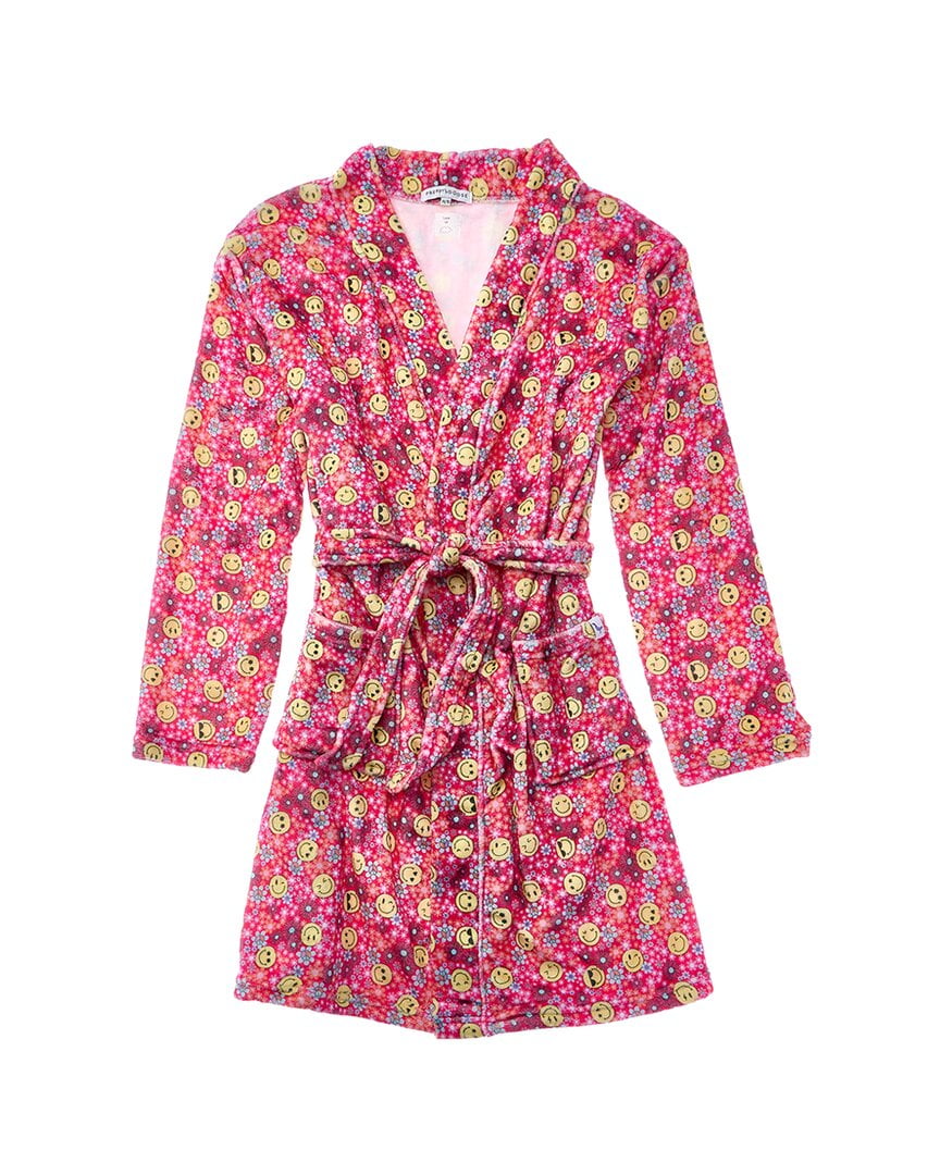 PREPPY GOOSE girls Plush Bathrobe, 14/16, Pink - Walmart.com