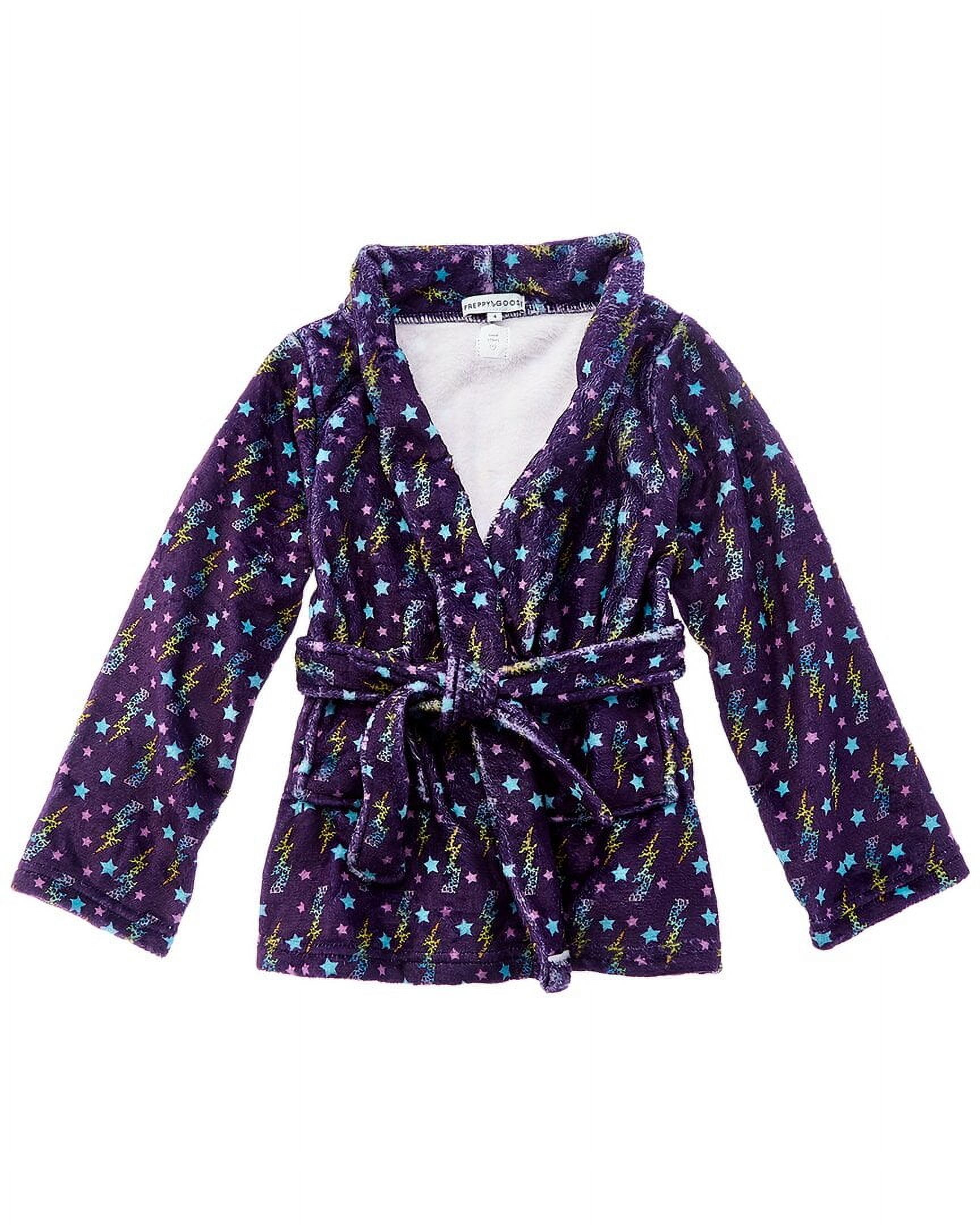 PREPPY GOOSE girls Preppygoose Bathrobe, 10/12, Purple - Walmart.com