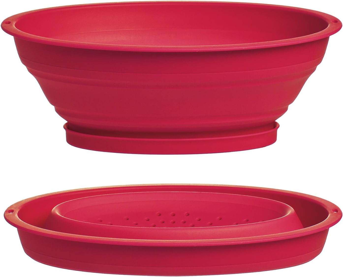 PREPWORKS CC-60 Collapsible Mini Colander, Red - Walmart.com