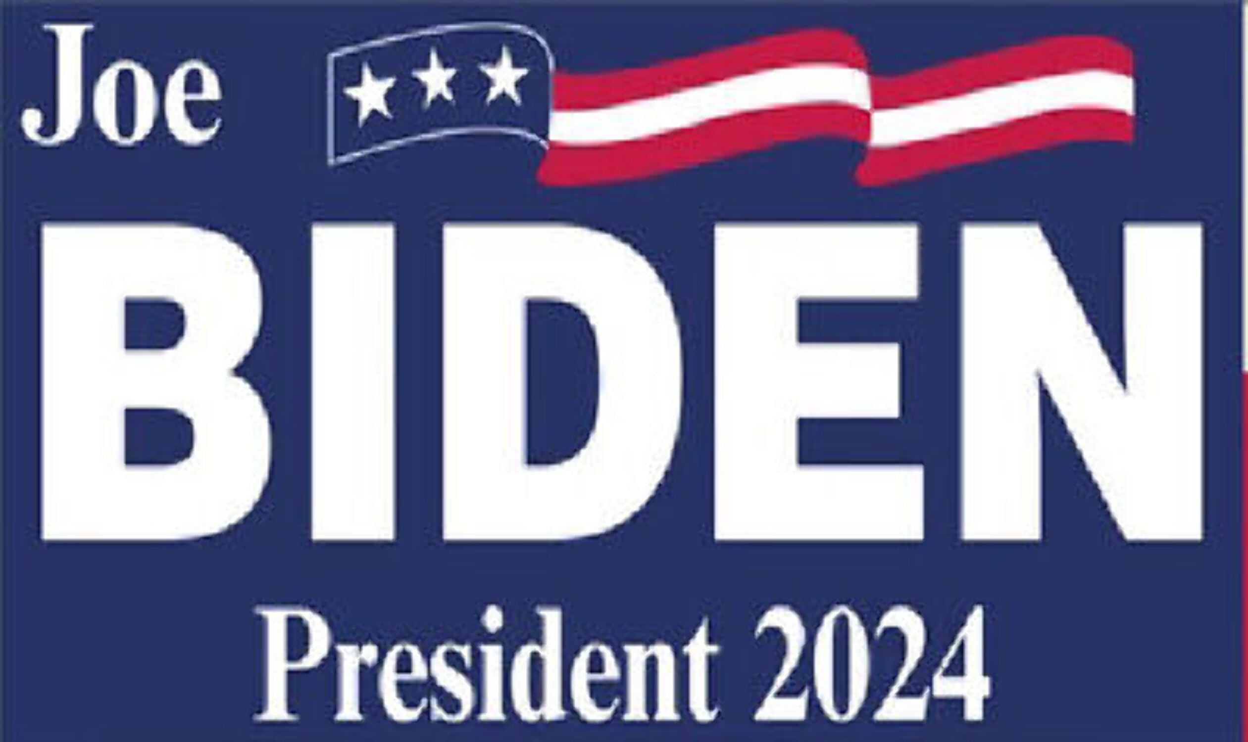 PRESIDENT BIDEN 2024 BLUE USA Vinyl Decal Bumper Sticker - Walmart.com