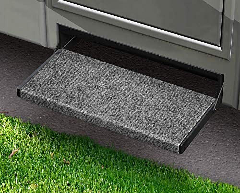 PREST-O-FIT 2-0393 Outrigger Universal RV Step Rug - 22", Castle Gray ...