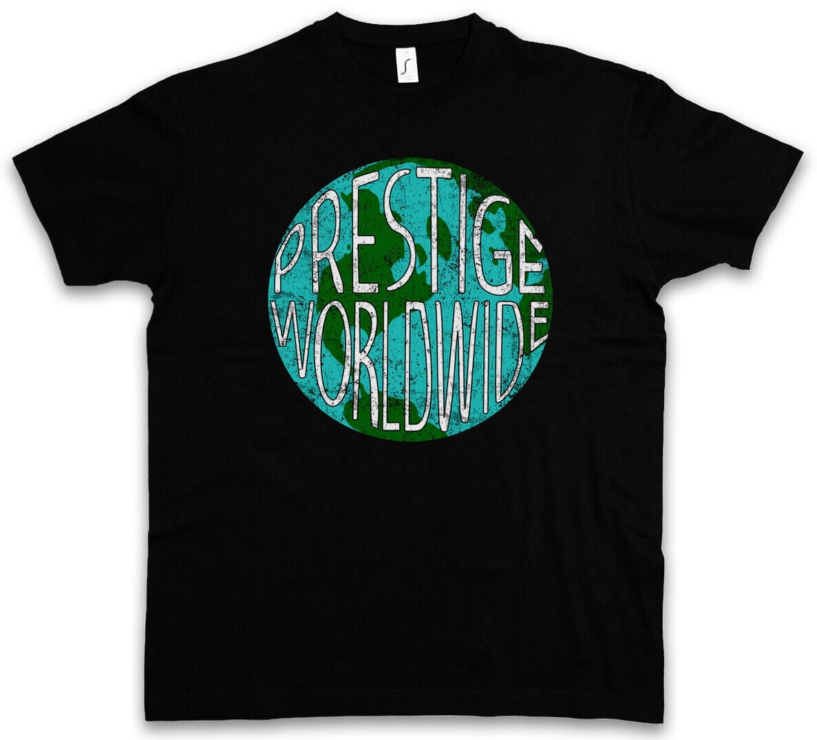 PRESTIGE WORLDWIDE T-SHIRT Step Sign Firma Logo Company Brothers Movie ...