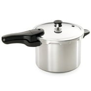 Mirro 6-Quart Pressure Cooker Silver/Black - Walmart.com