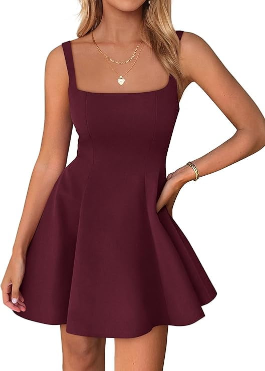 PRETTYGARDEN Summer Dresses for Women Sleeveless A Line Business Casual ...