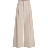 PRETTYGARDEN Womens Spring Wide Leg Palazzo Pants Trendy Loose Button ...