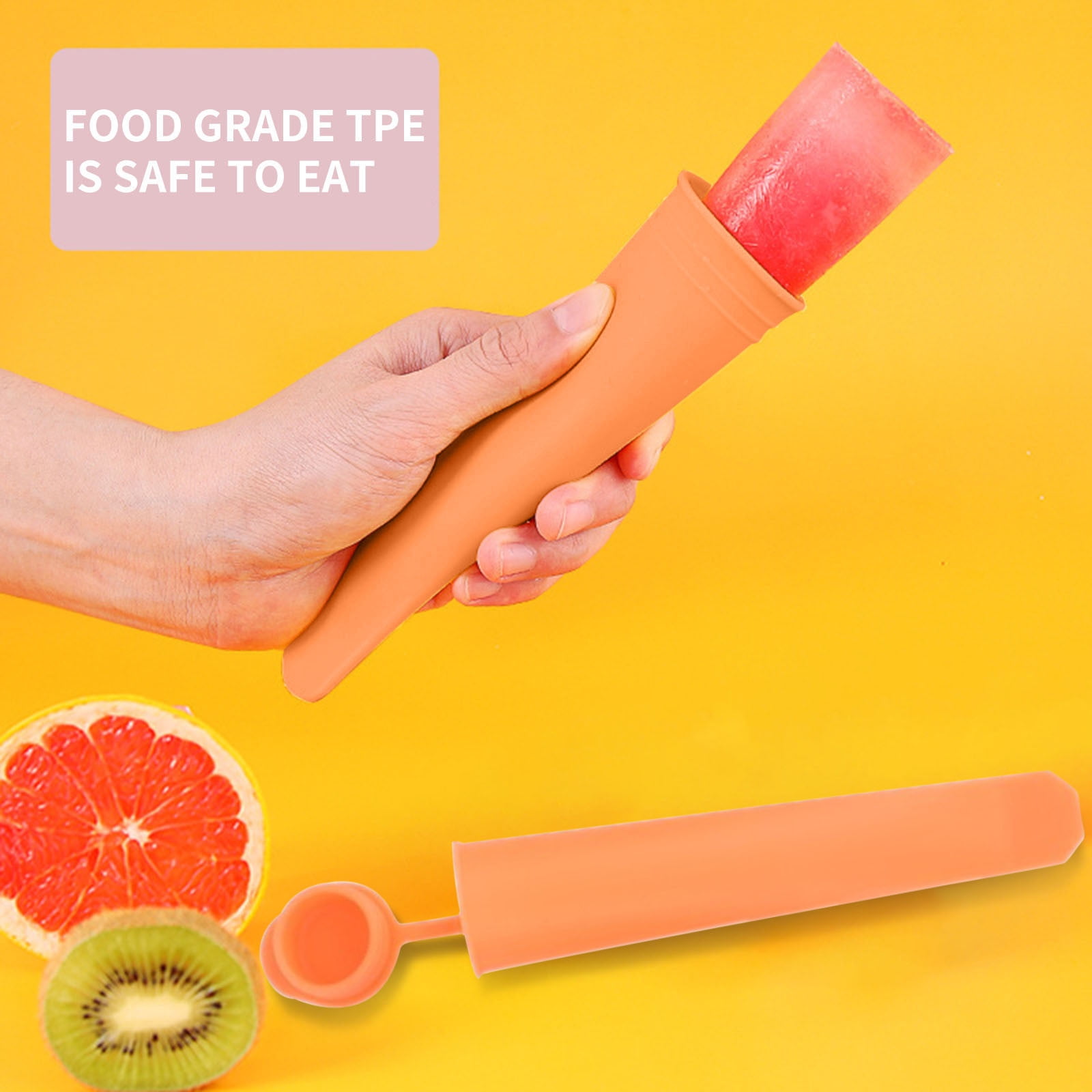 PRETXORVE 1PC Push Up Stick Ice Cream Yogurt Jelly Lolly Maker Mould ...