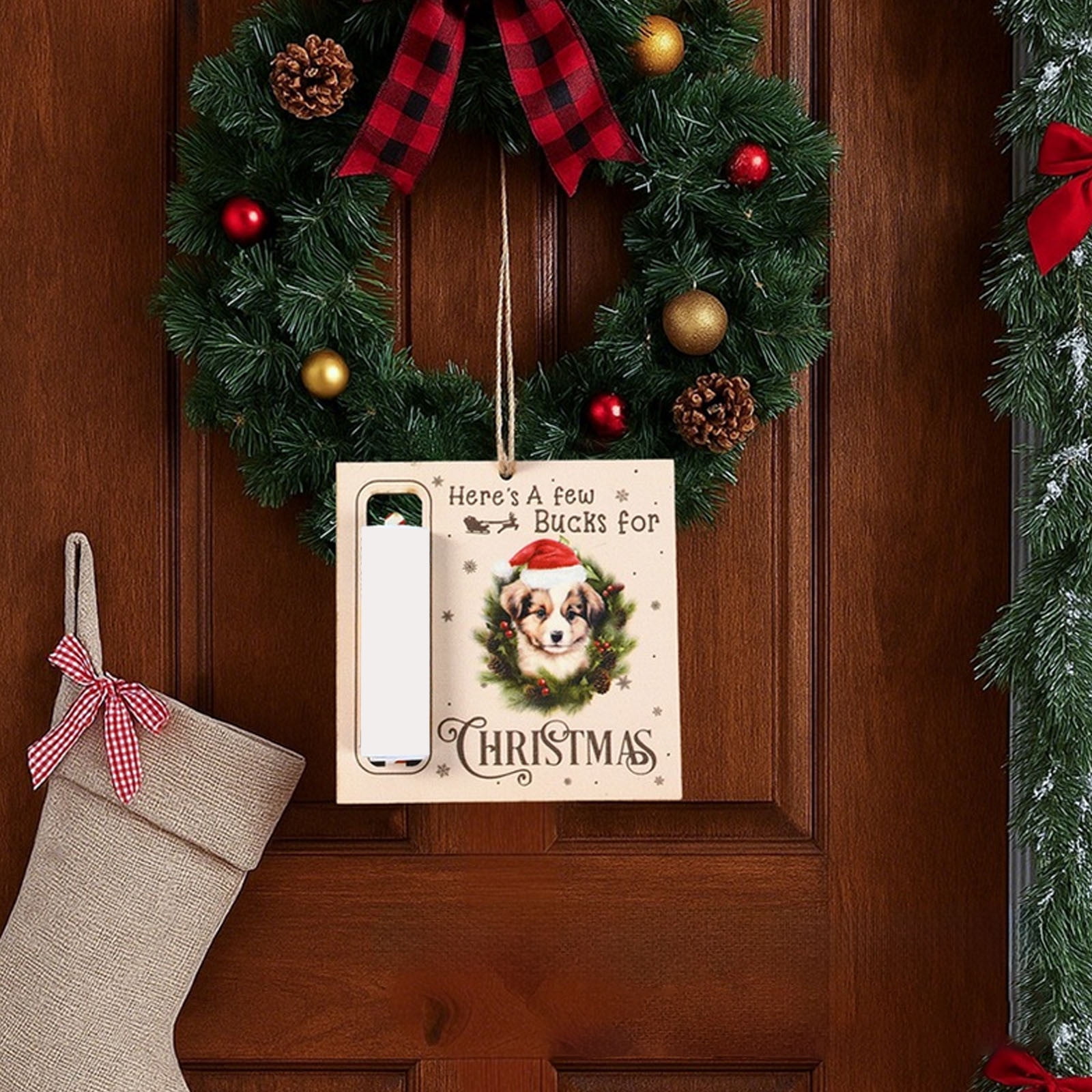 PRETXORVE Christmas Decorations, Christmas Decor, 6Pcs Decorations Coin ...