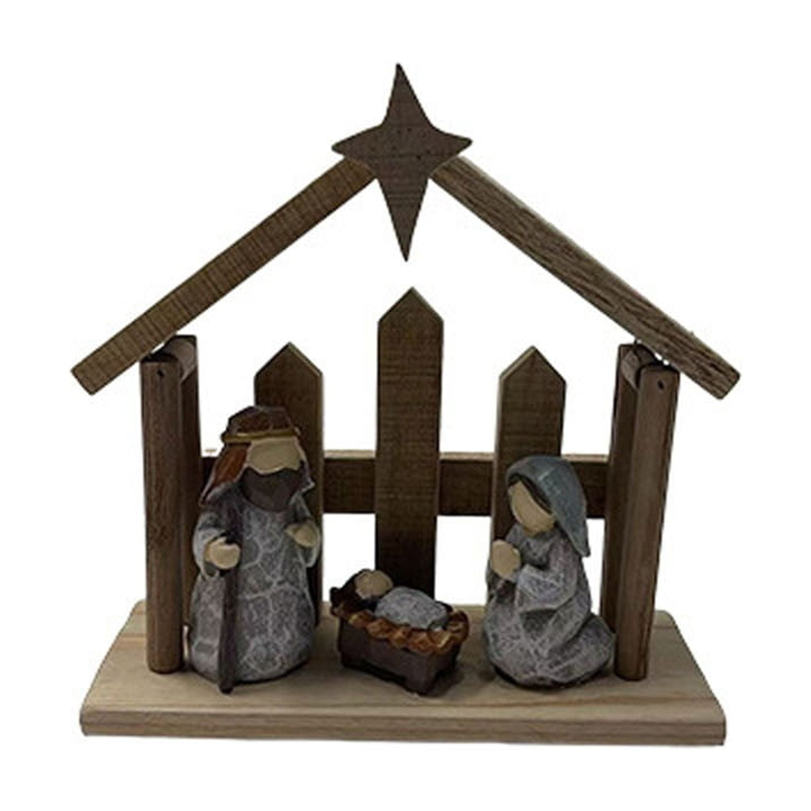 PRETXORVE Christmas Decorations, Christmas Decor, Nativity Scene Small ...