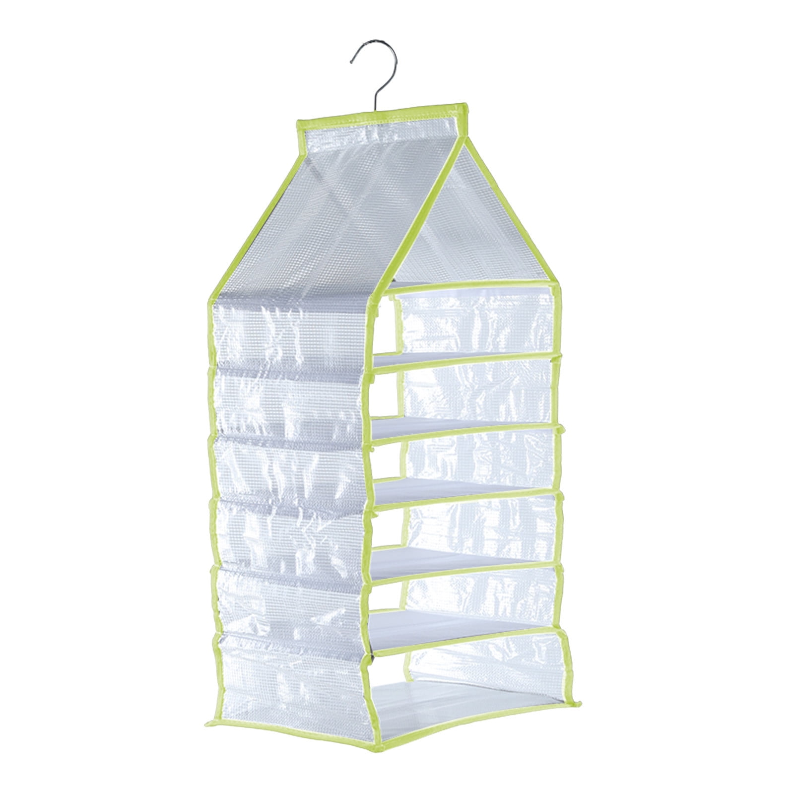 PRETXORVE Closet Hanging Organizer for Clothes, Small Closet Organizer ...