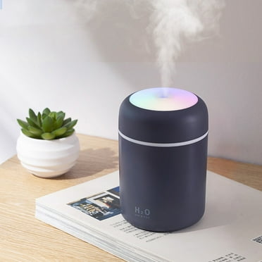 AWLYLNLL Colorful Cool Mini Humidifier, USB Personal Desktop Humidifier ...