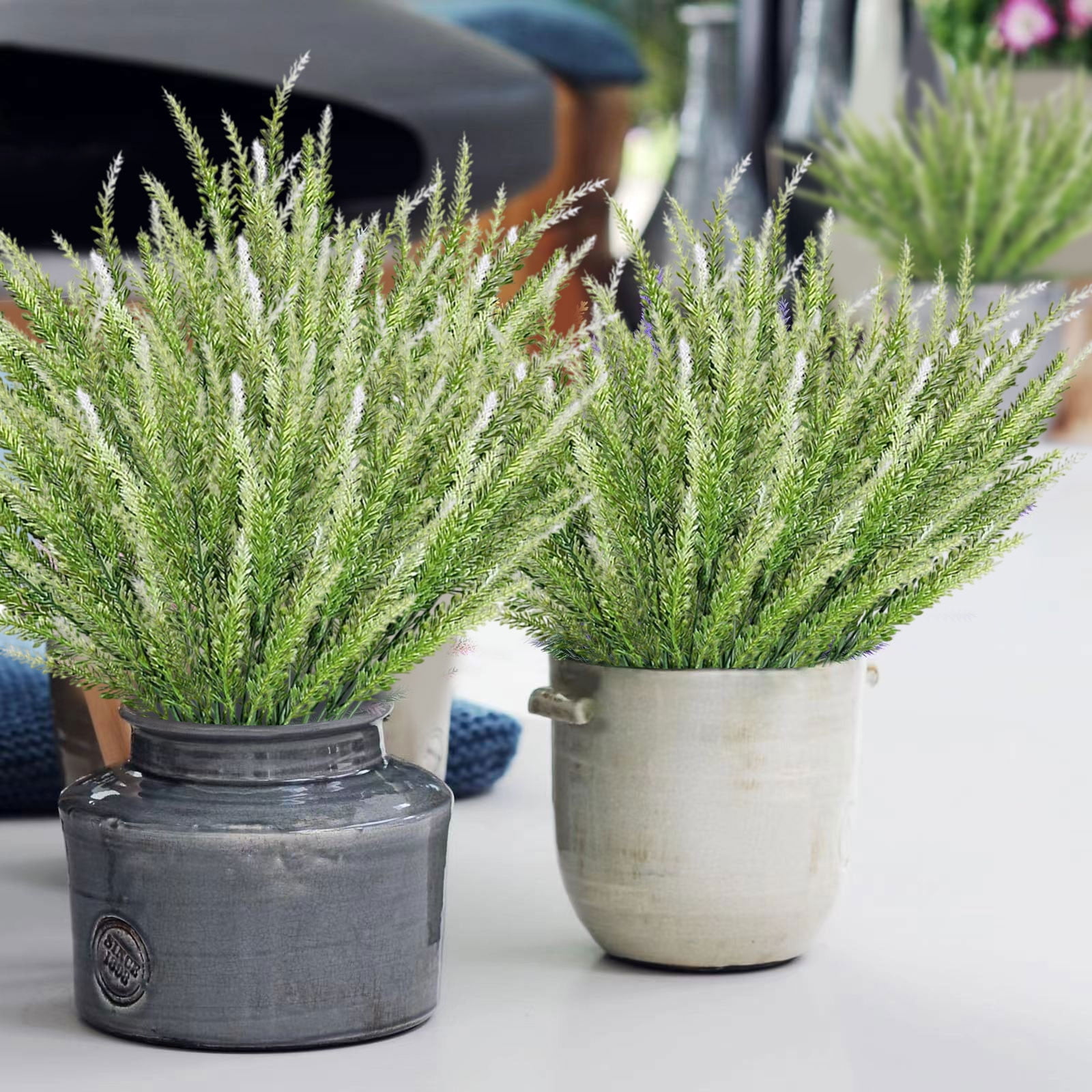 PRETXORVE Faux Plants, Artificial Plants, Outdoor Artificial Plants ...