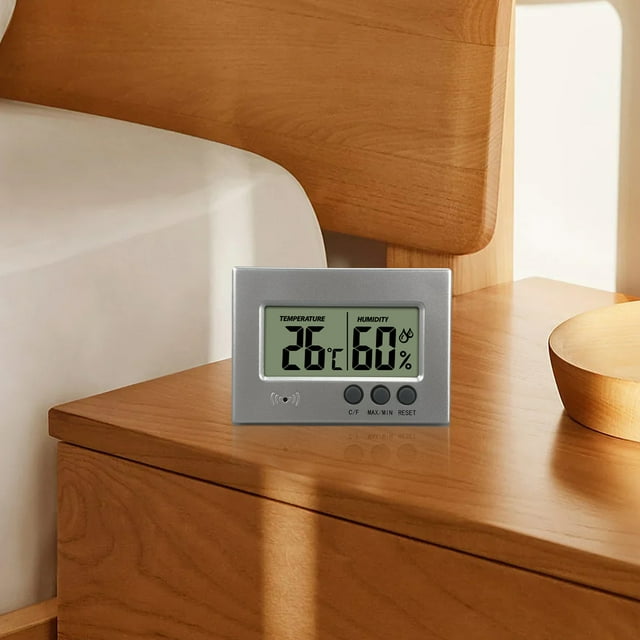 PRETXORVE Home Hydrothermograph, Digital Temperature and Humidity ...