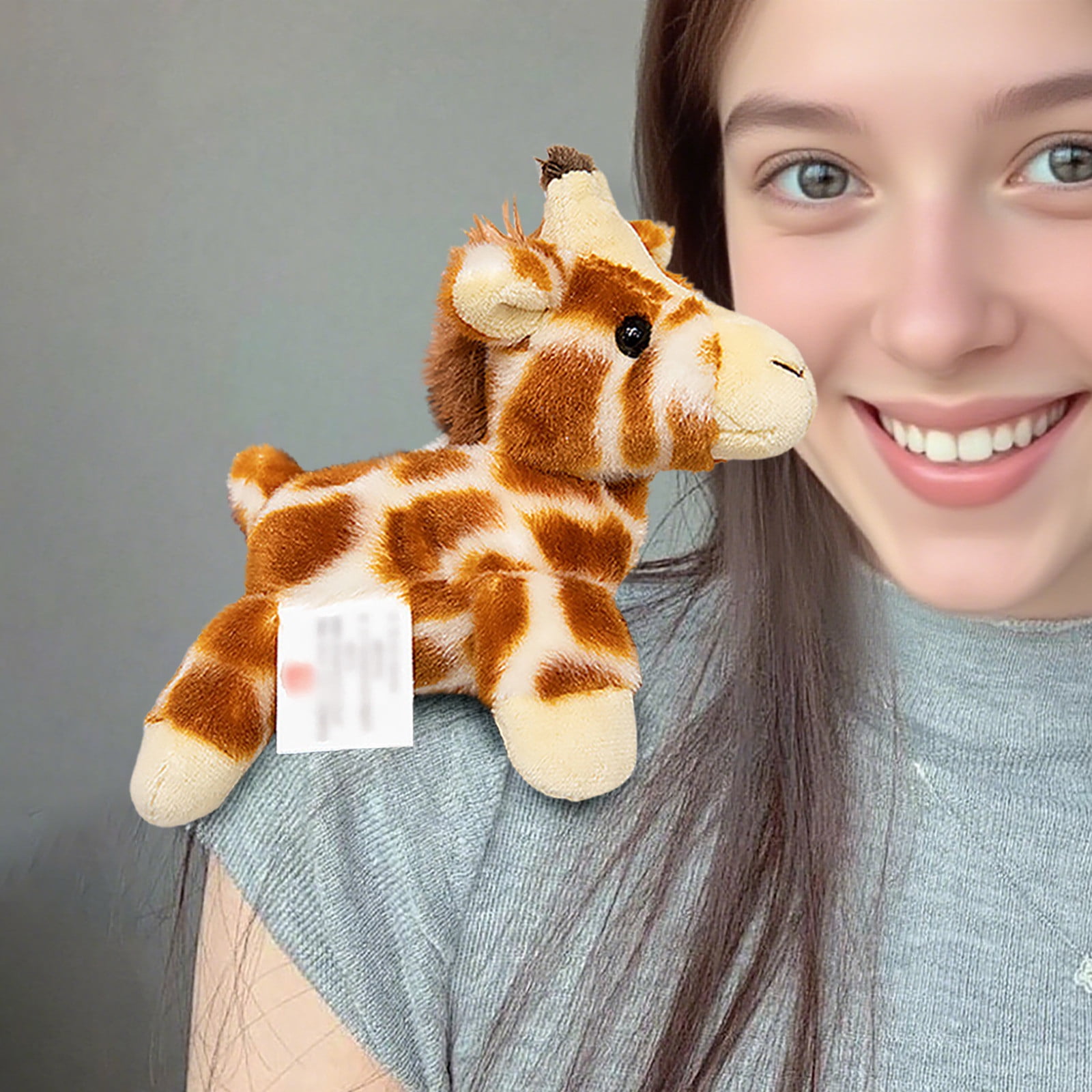 PRETXORVE Magnetic Shoulder toy, Adorable Stuffed Dolls That can Adhere ...