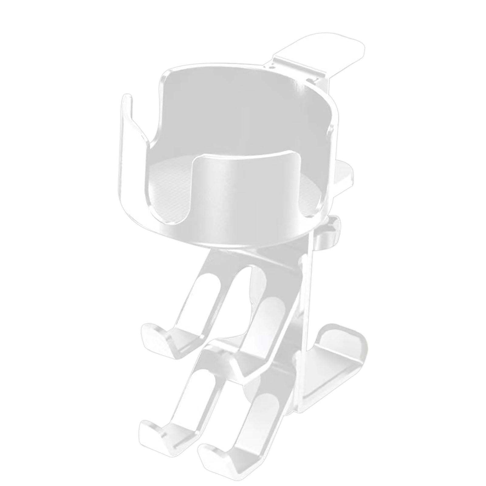 PRETXORVE Non Perforated Table Clip Cup Holders Handle Bracket for ...