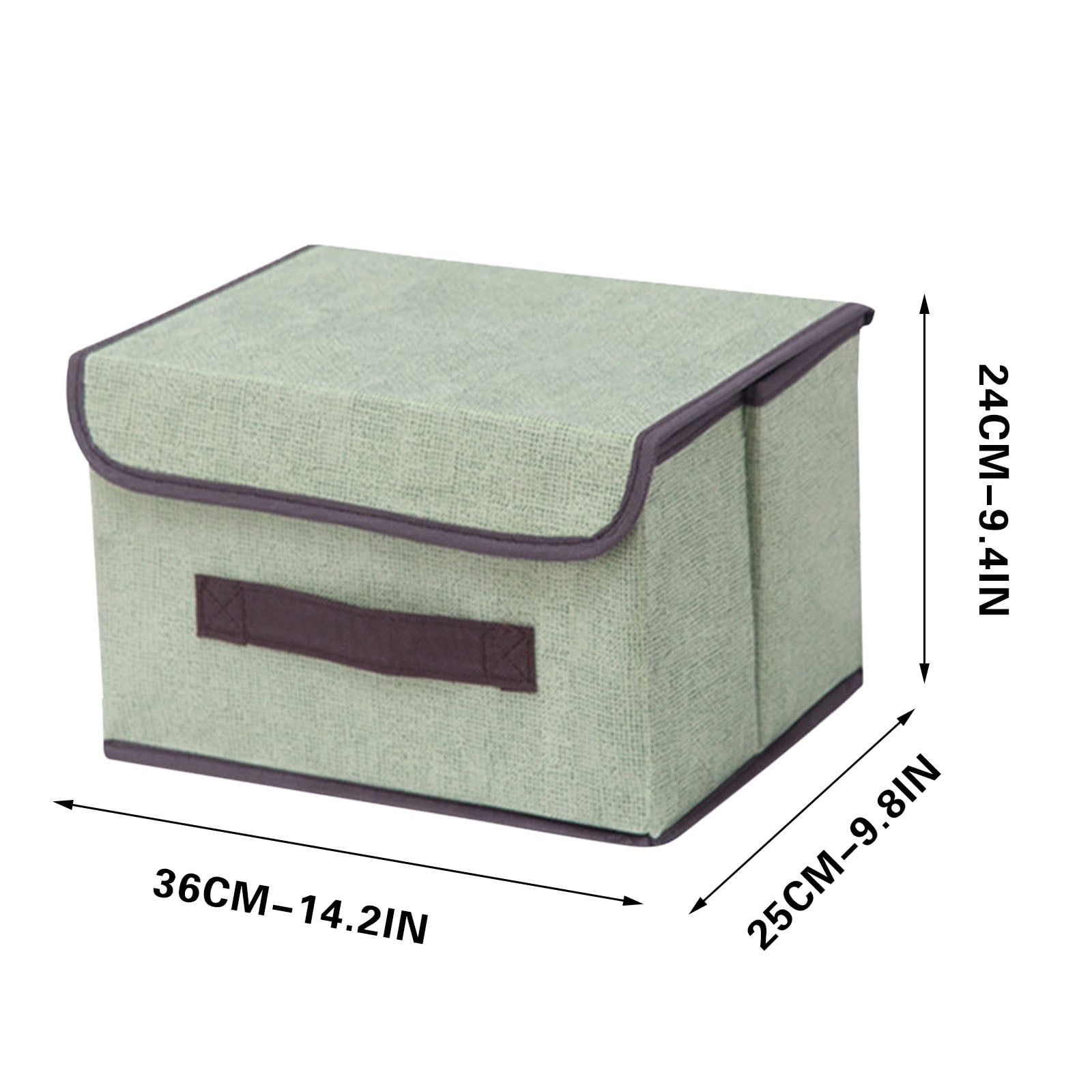 PRETXORVE Nonwoven Folding Organizer Storage Box Dormitory Clothes ...