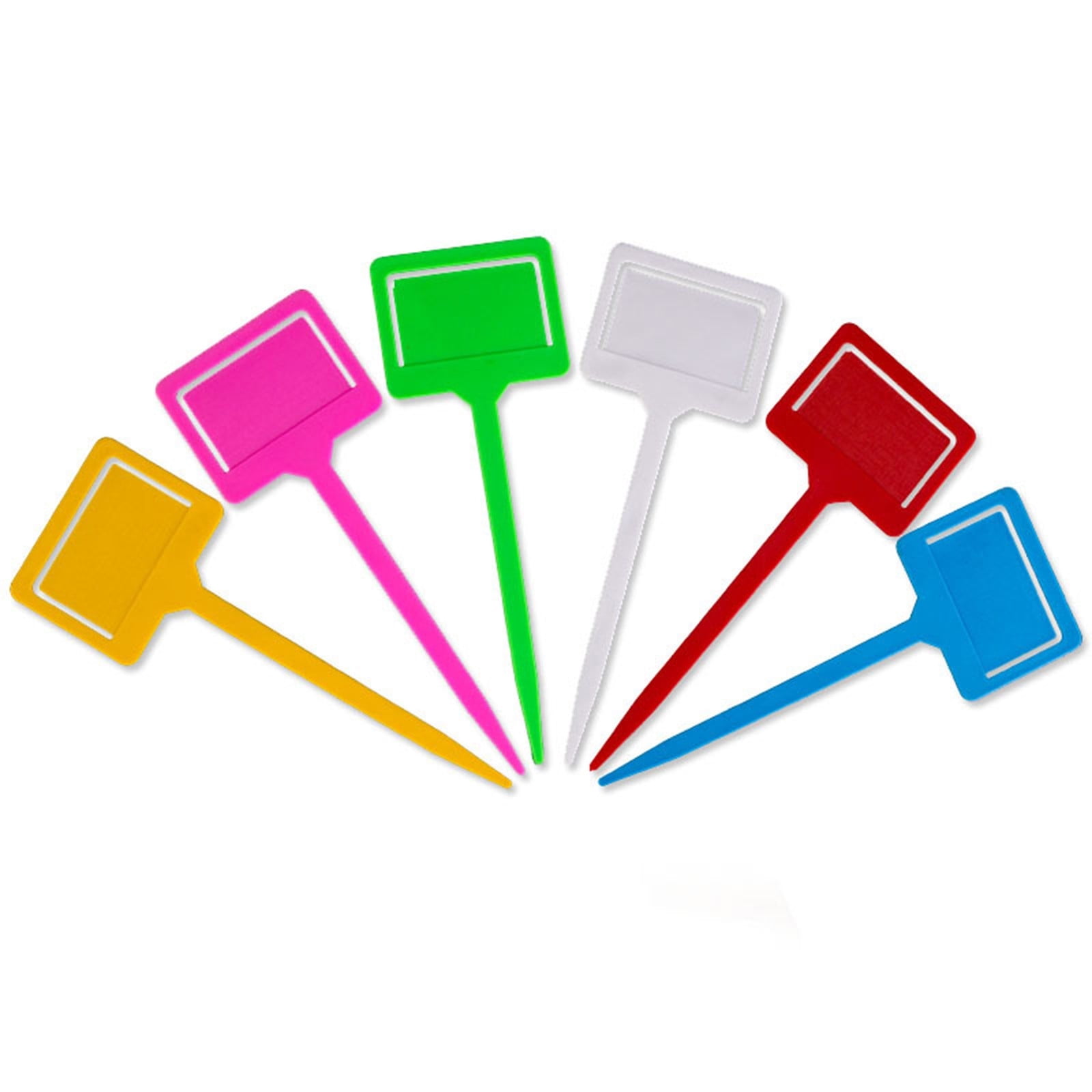 PRETXORVE Plant Labels, T-Type Plant Labels Plastic Plant Tags Nursery ...