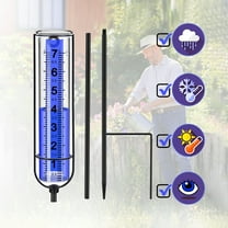 La Crosse Outdoor Large Easy Read Waterfall Rain Gauge - Walmart.com