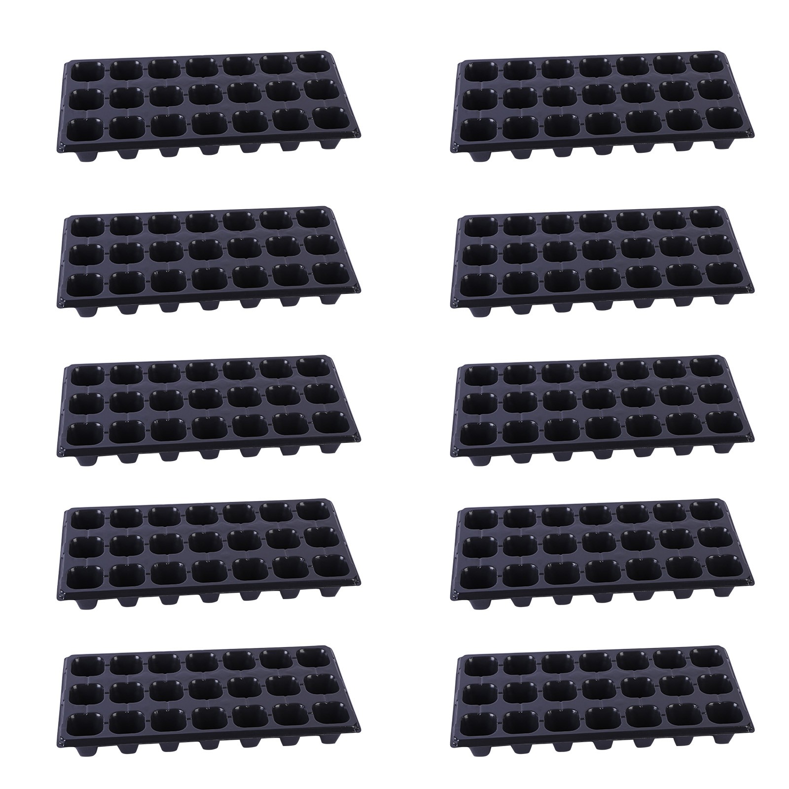 PRETXORVE Seed Trays, 21 Cells Trays- BPA Plastic Gardening Germination ...