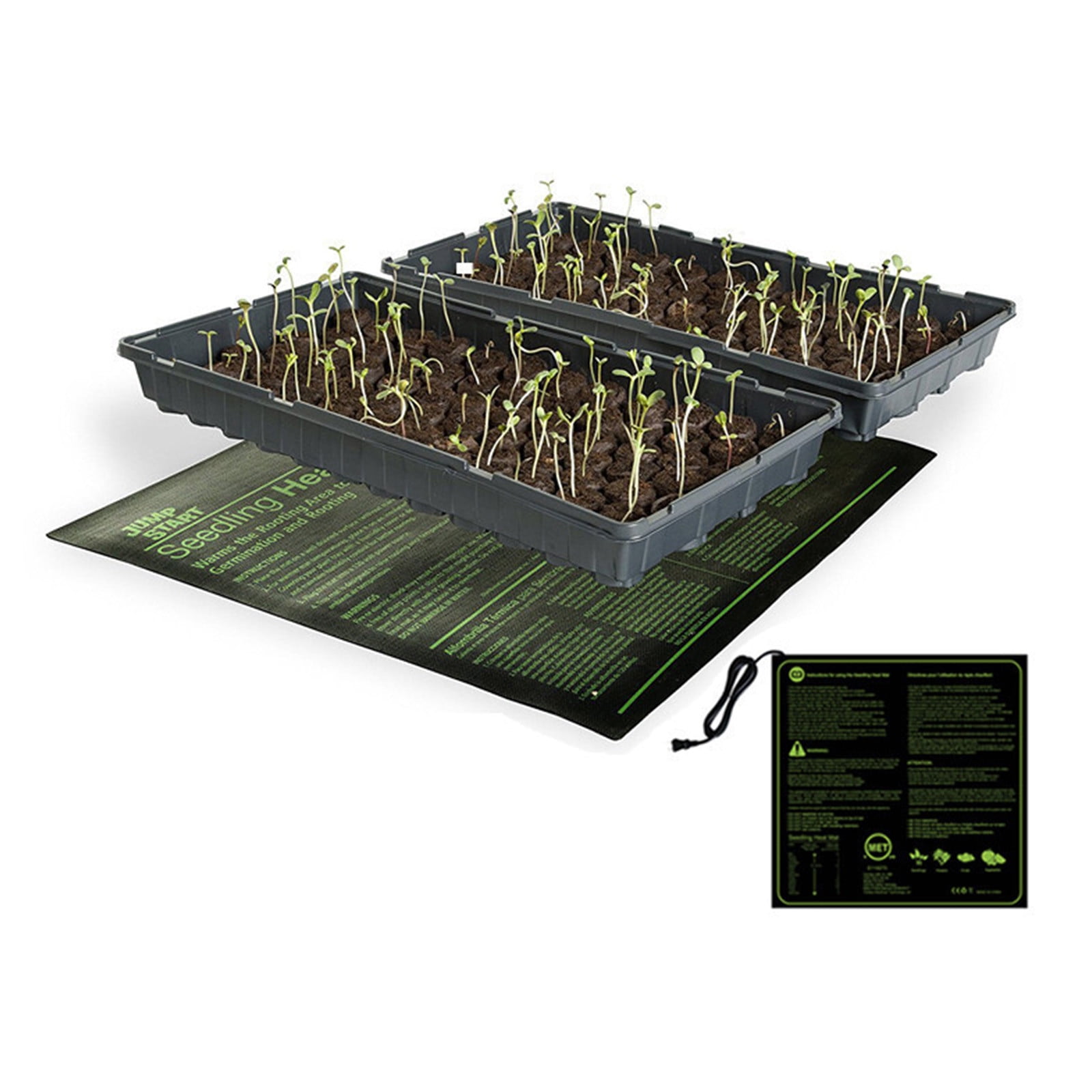 PRETXORVE Seed Trays, Plant Heating Pad Heating Pad Seed Germination ...