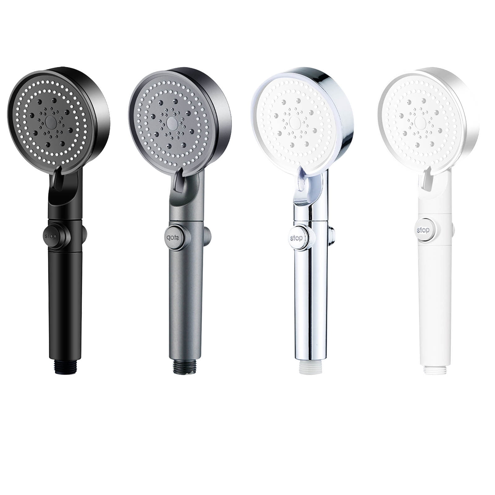 PRETXORVE Shower Head, 5-Speed Booster Shower Home Shower Booster ...