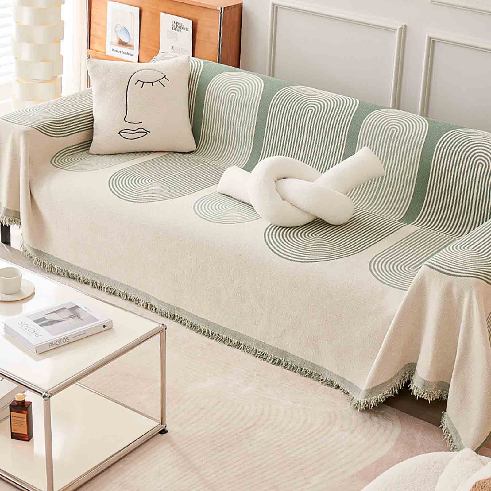 PRETXORVE Sofa Cover Cloth, Sofa Cushion, Cover Cloth, Scratch, All ...